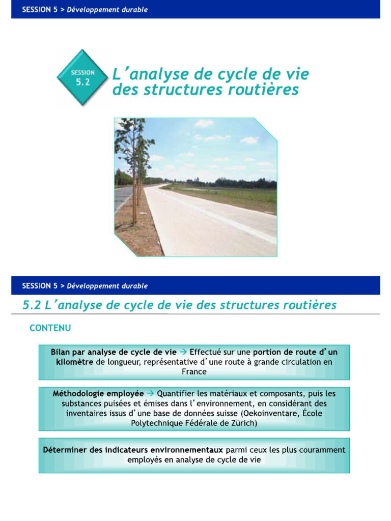 ACV Structure Routières | PDF