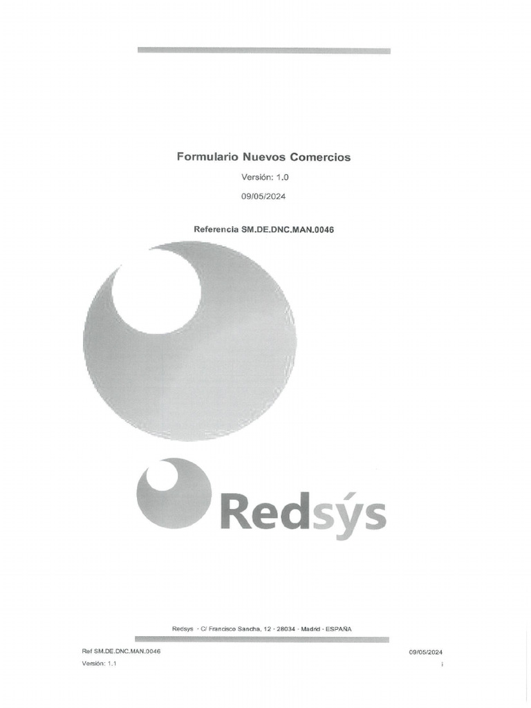 Redsys | PDF | Android (sistema operativo) | Software de la aplicacion