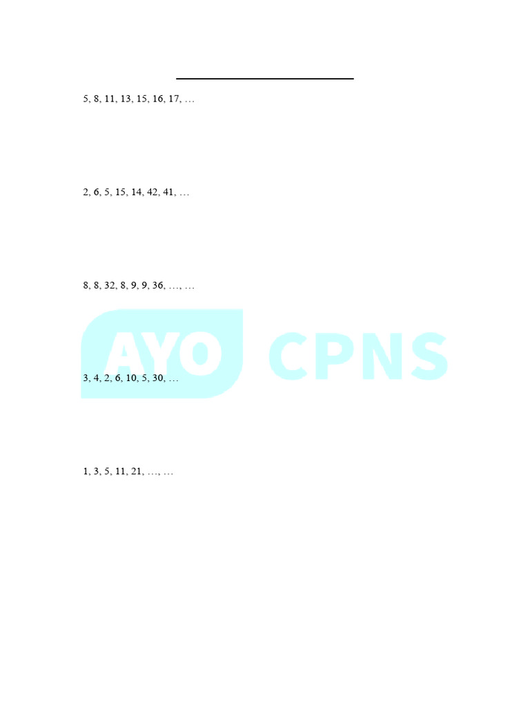 Quiz-Deret Angka | PDF