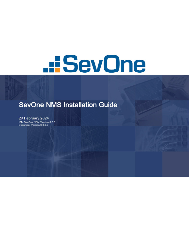 SevOne NMS Installation Guide | PDF | Ip Address | Domain Name System