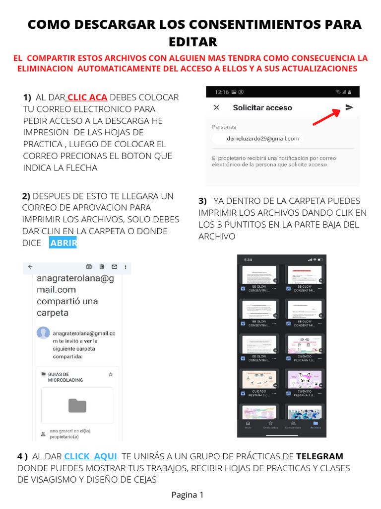 Descargar Consentimientos para Editar | PDF