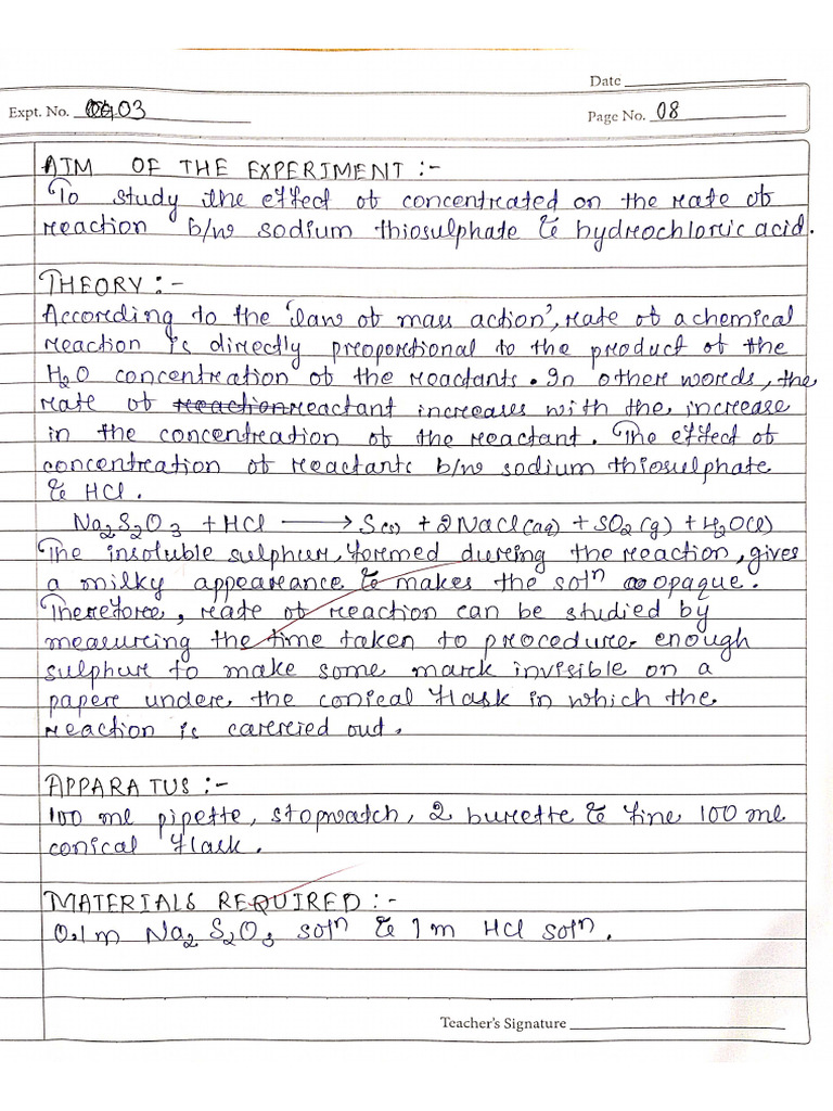 Chem Experiment - 3 | PDF