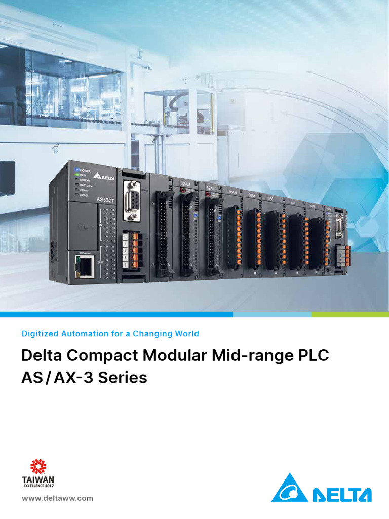 Delta Ia-Plc As C en 20240812 | PDF | Central Processing Unit | Programmable Logic Controller