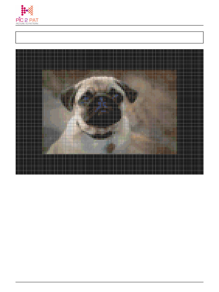 Patron punto.cruz Carlino-Pug | PDF