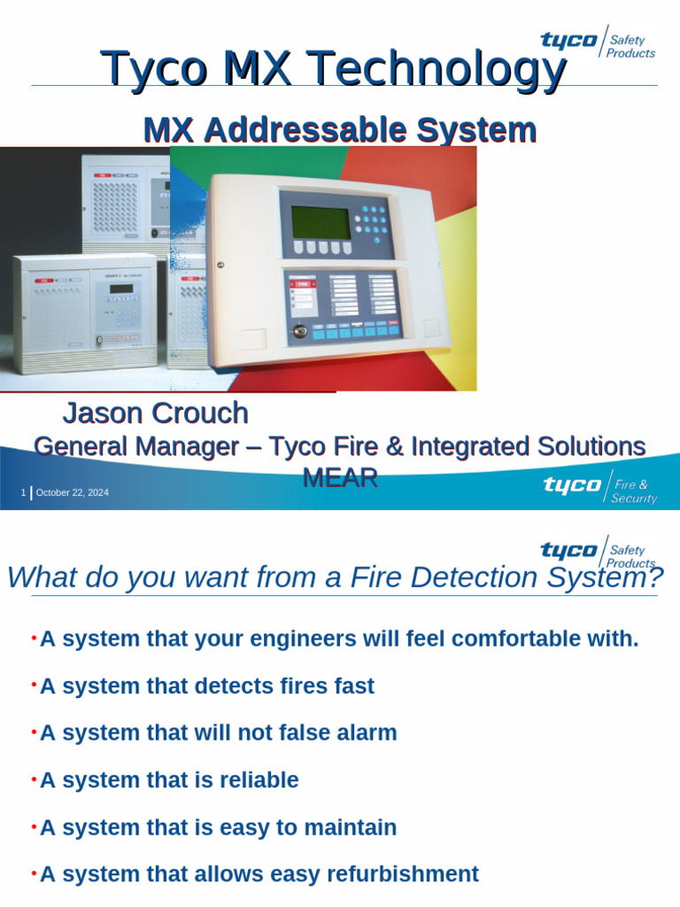 Tyco MX Technology | PDF | Sensor | Infrared