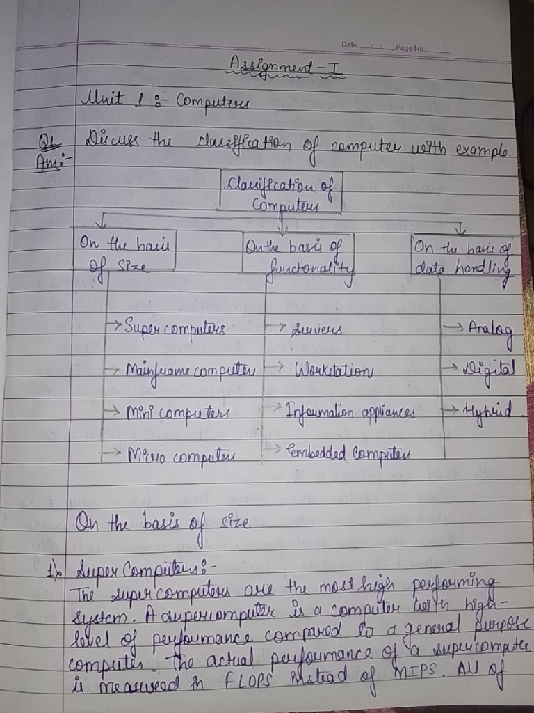 Aditi Purohit Computer Assignment 1 | PDF