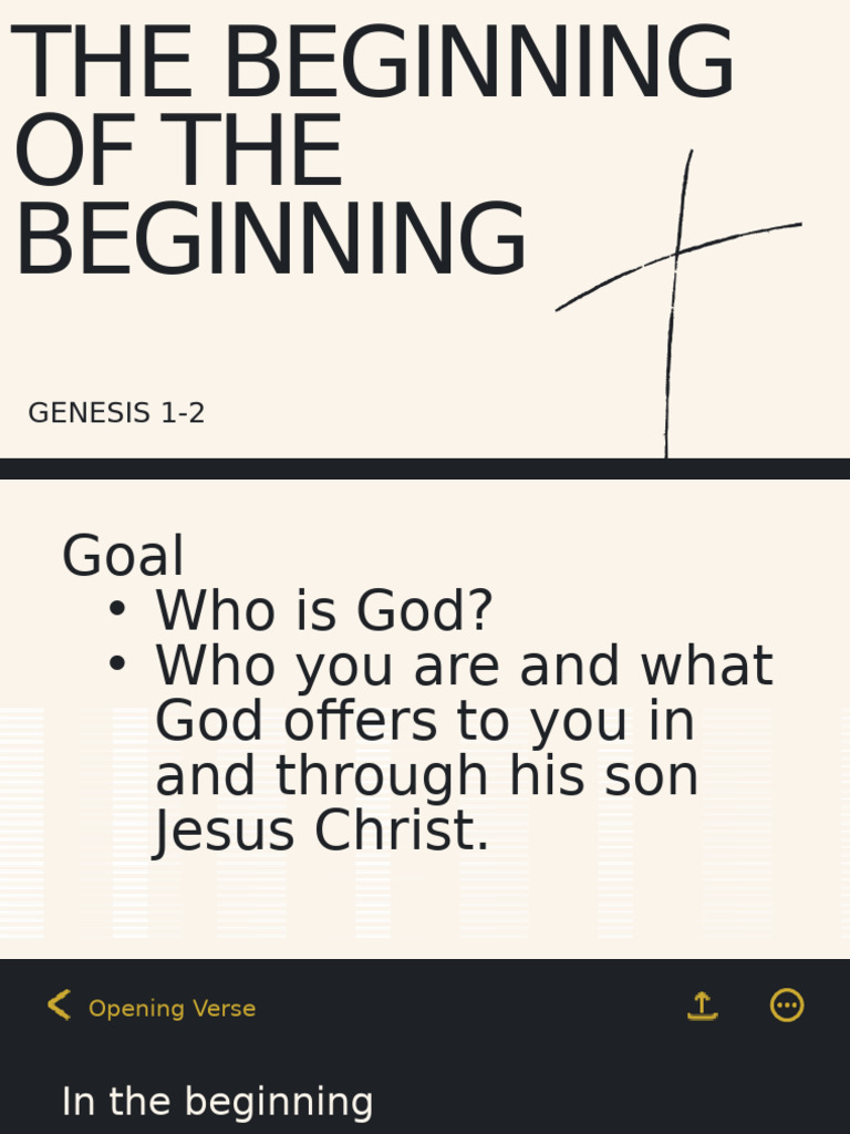 Genesis 1 | PDF