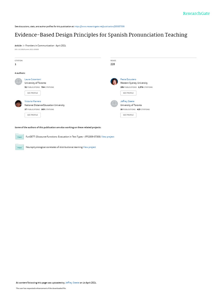Colatoni et al (2021) Evidence-based design principles for Spanish ...
