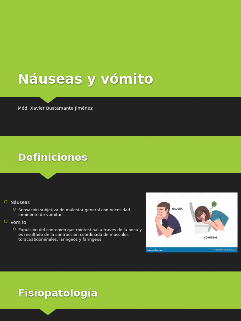 Náuseas y Vómito | PDF