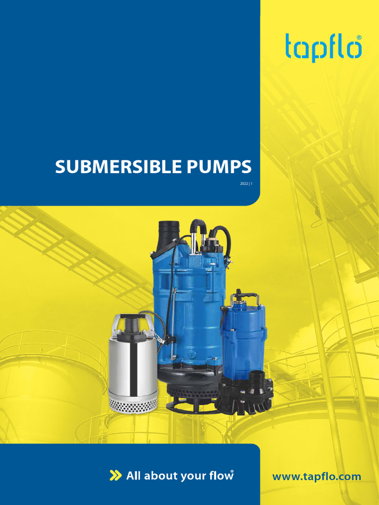 Tapflo Submersible Pumps Broschure ENG | PDF | Pump | Water