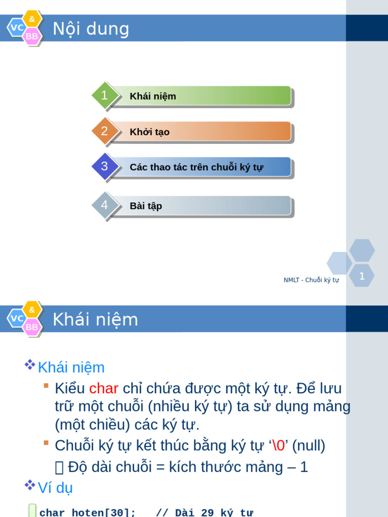 NMLT C09 ChuoiKyTu | PDF