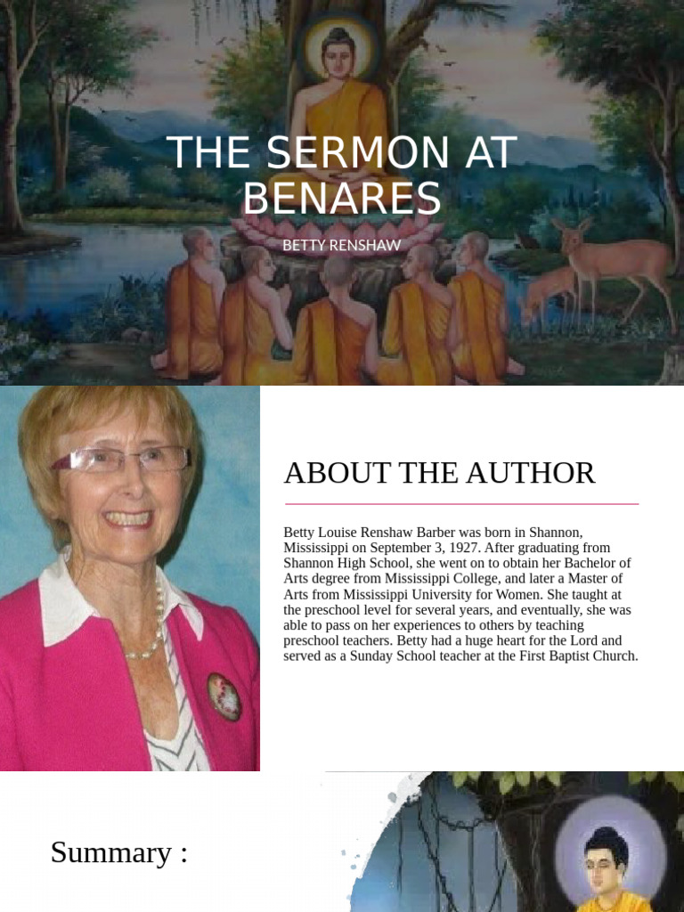 The Sermon at Benares | PDF
