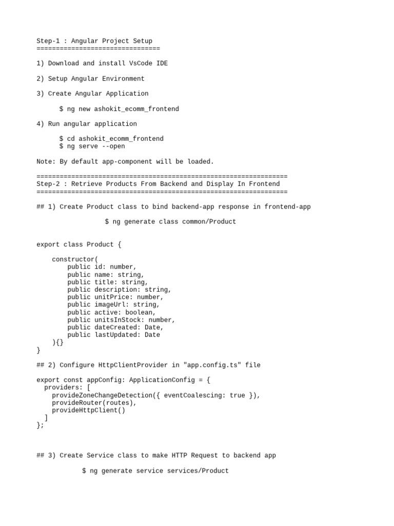 Ecommerce Frontend Project | PDF | Computer File | Software Development