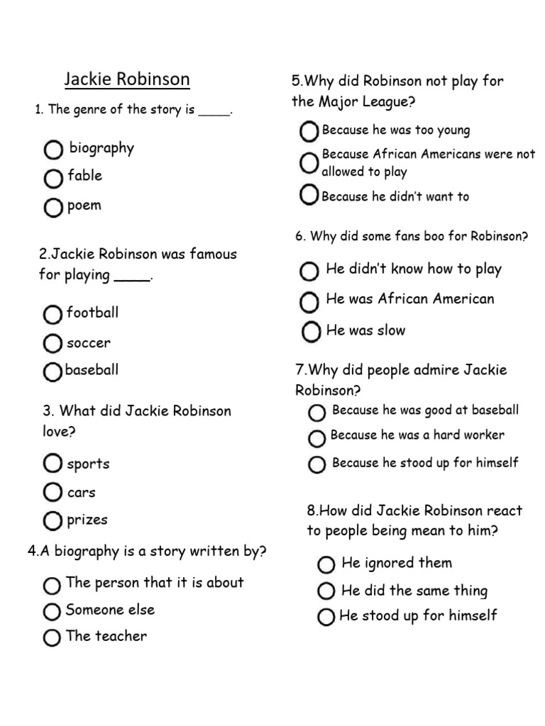 Jackie Robinson | PDF