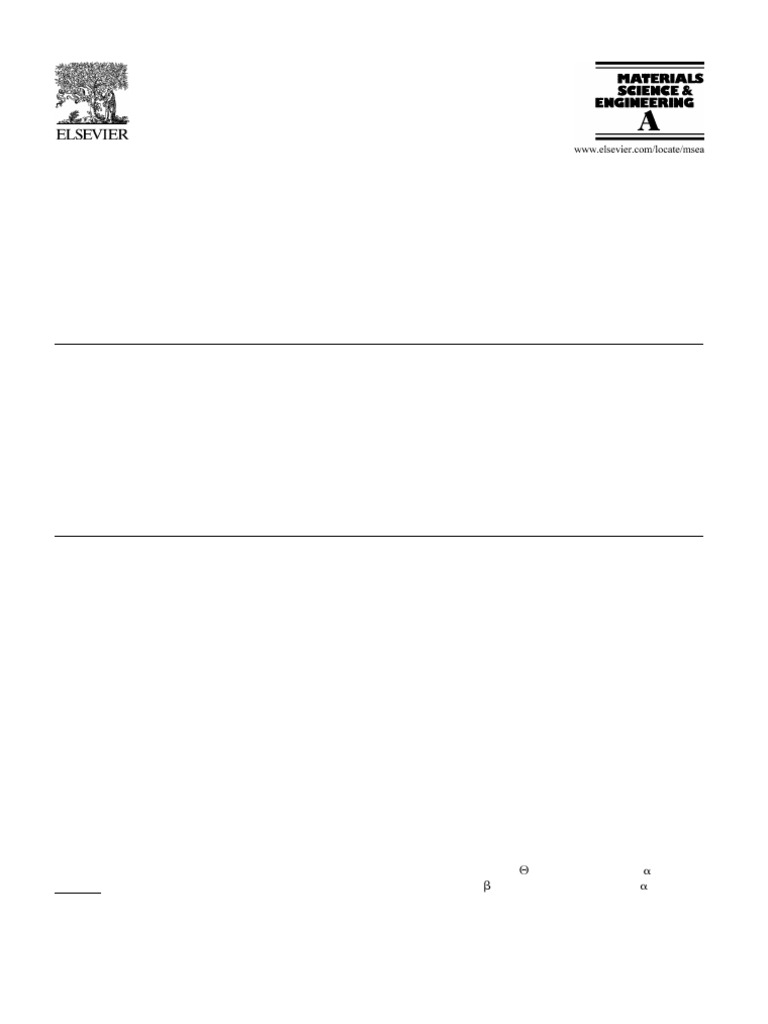 The Effect of Iron and Manganese On The Formation of Intermetallic ...