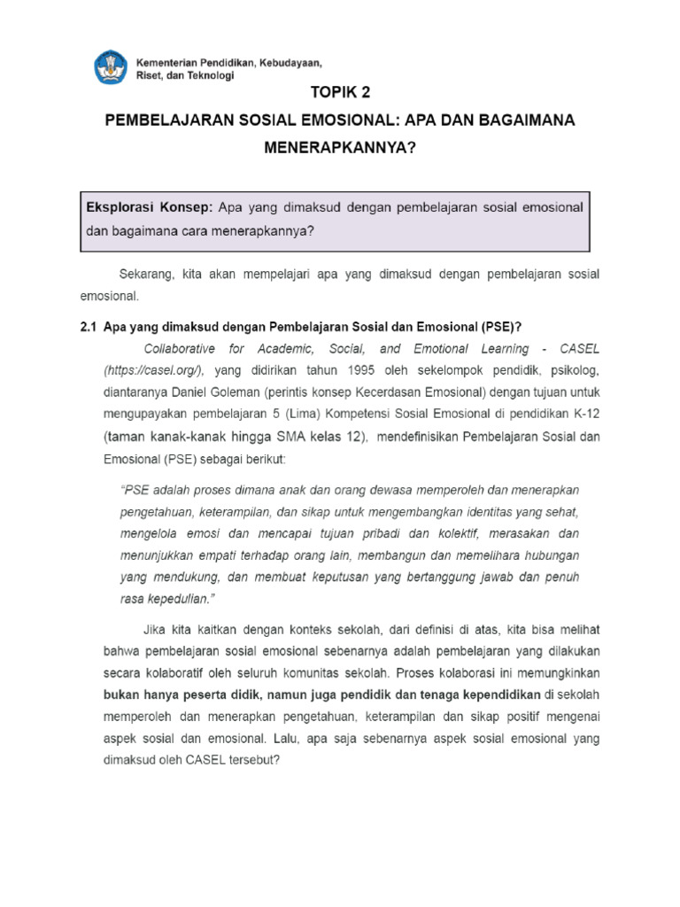 PSE - Topik 2 - Eksplorasi Konsep (Bacaan 5) .Docx - PSE - Topik 2 - Eksplorasi Konsep (Bacaan 5 ...