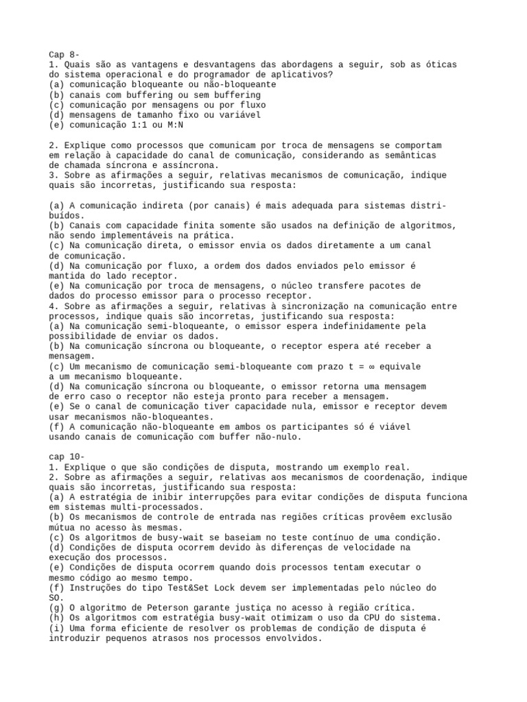 Exercicios | PDF | Algoritmos | Armazenamento de dados de computador