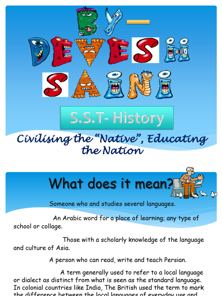 of Civilising The Nation | PDF