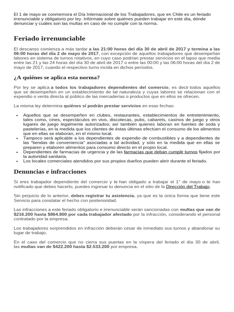 Tarea Alex | PDF | Labor