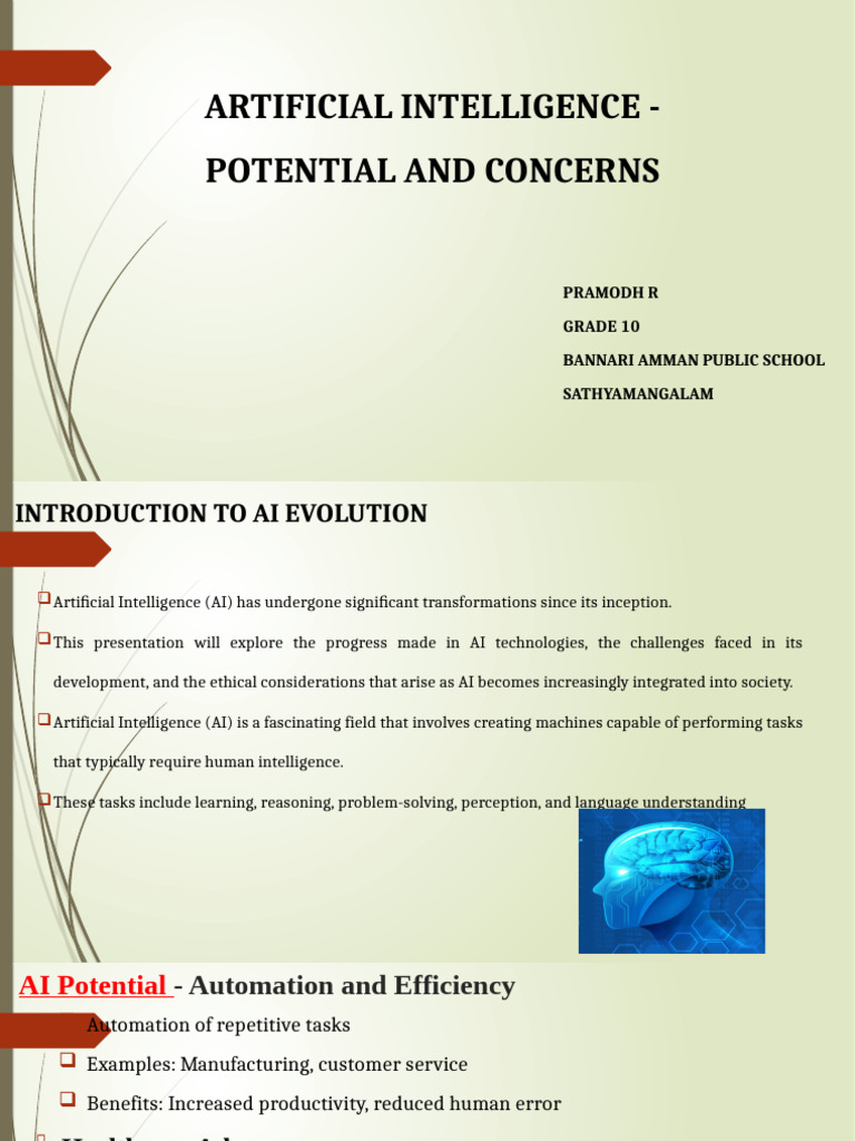 Baps Ai Potentials and Concerns | PDF | Artificial Intelligence ...