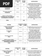 Family Nursing Problem Prioritization | PDF | Resource | Preventive ...