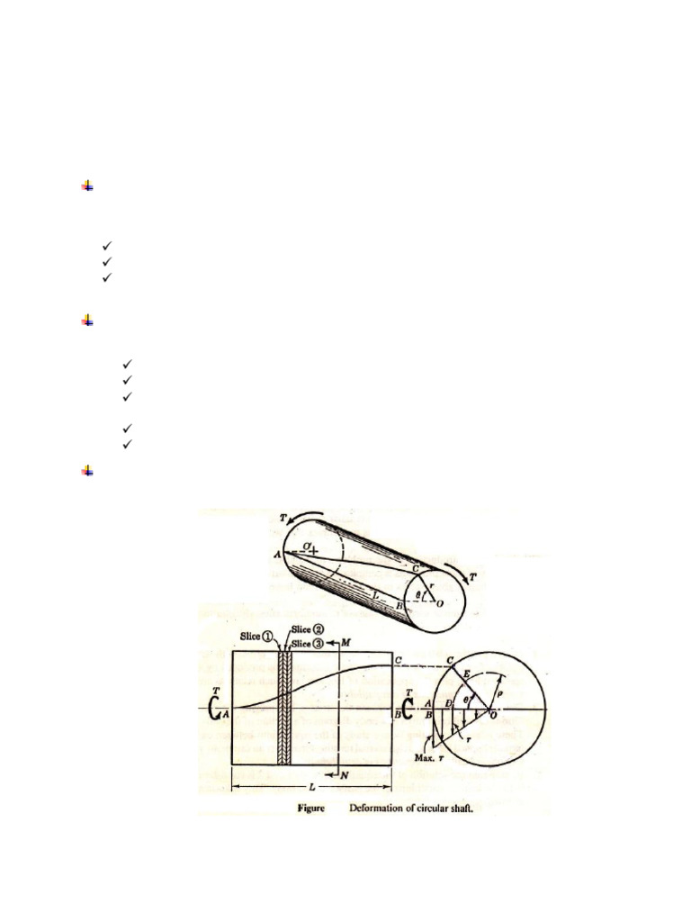 Ch 3 Torsion | PDF | Stress (Mechanics) | Torque