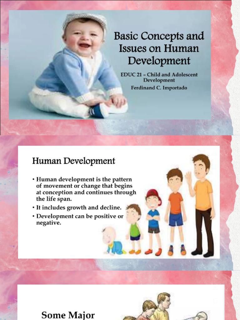 Concepts of Human Development | PDF