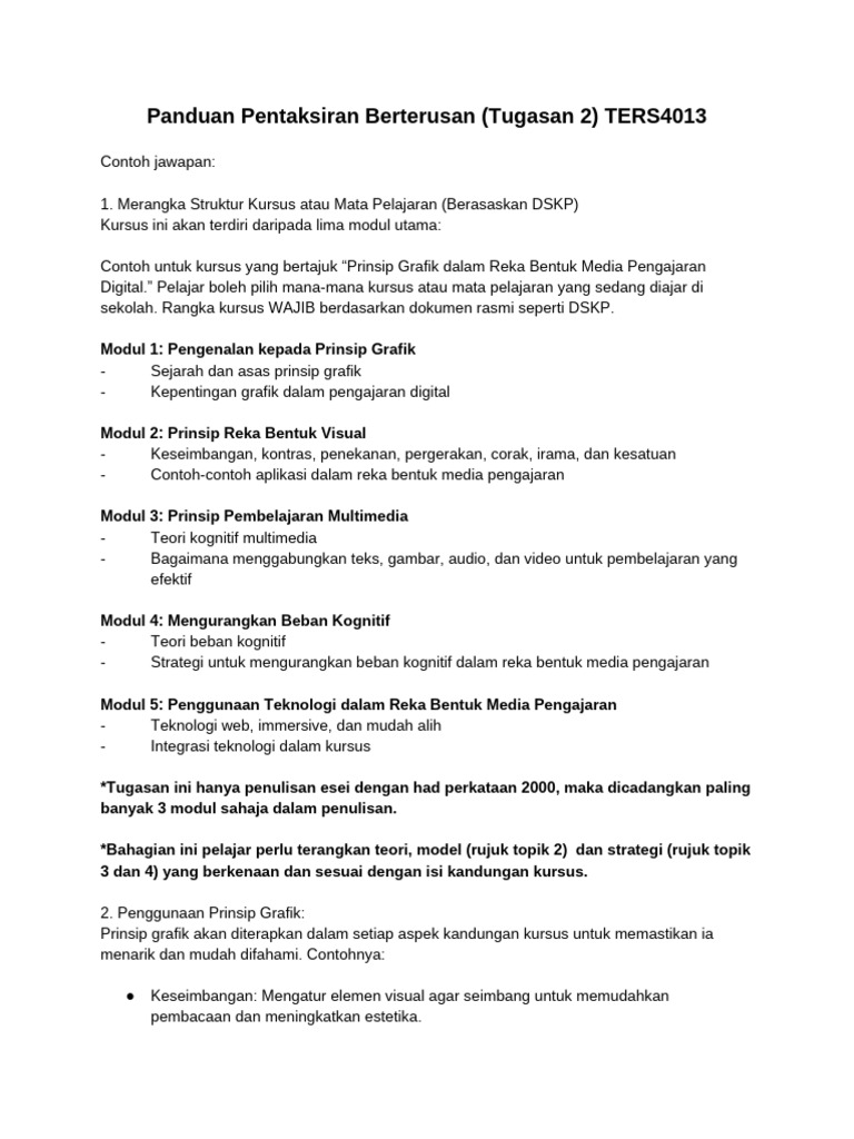 Tugasan 2 | PDF