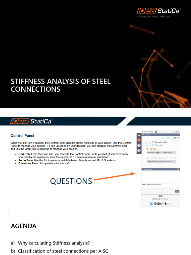 IDEA StatiCa Stiffness Analysis of Steel Connections | PDF | Bending ...