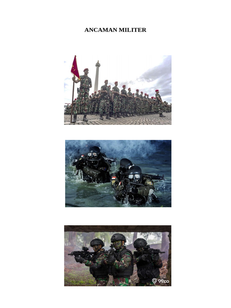 Ancaman Militer | PDF