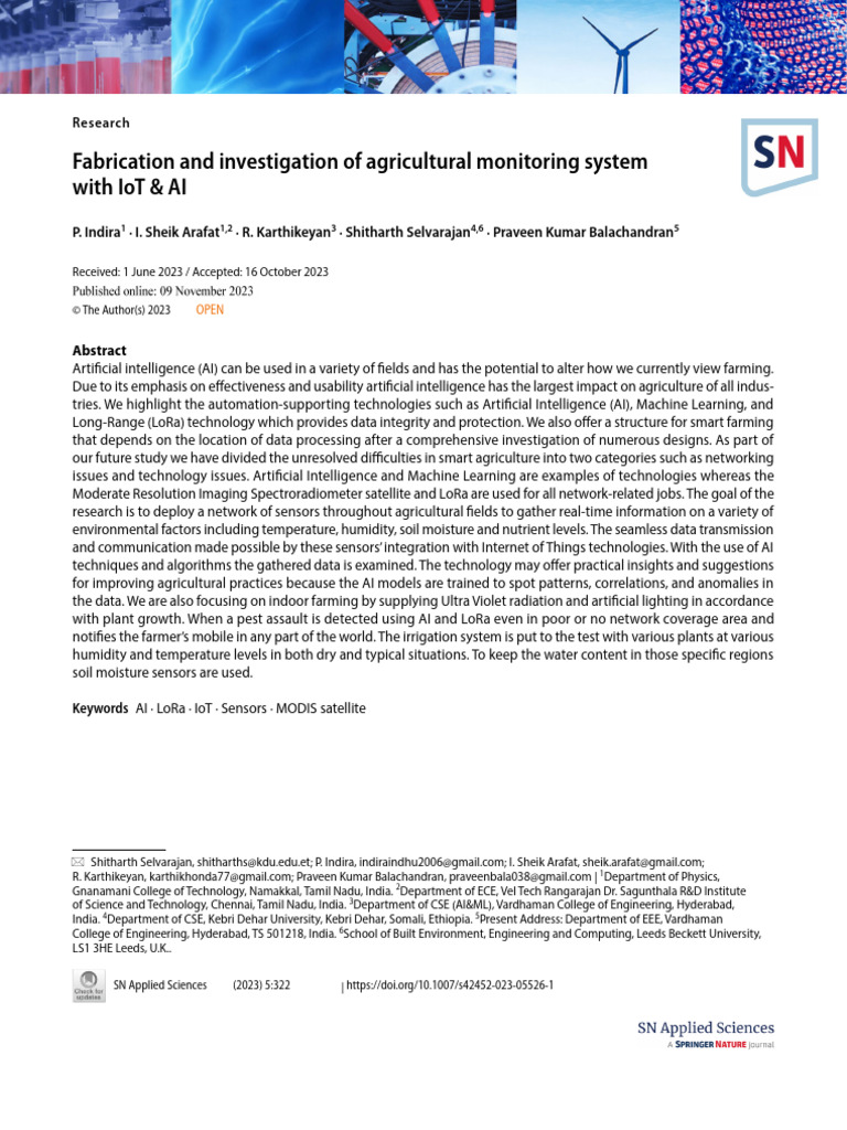 Fabrication and Investigation of Artificial Intelligence Using AI | PDF ...