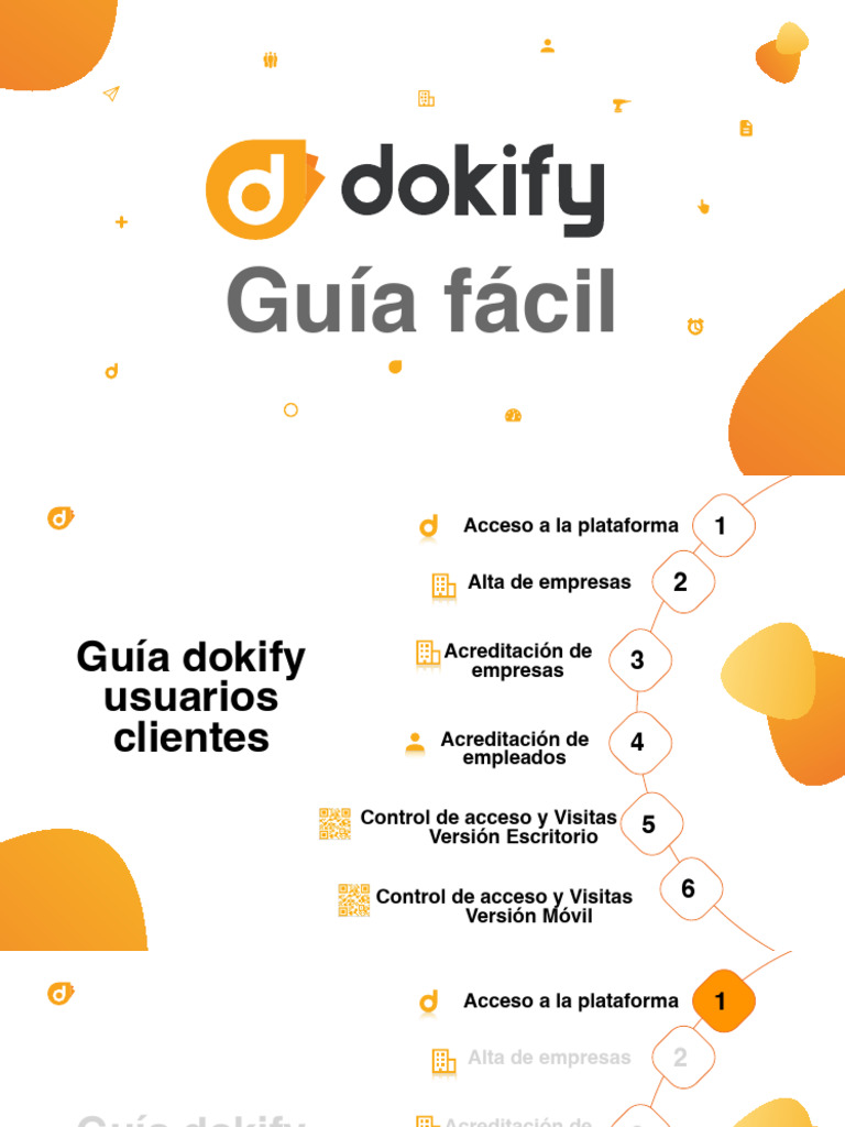 Guía Completa de Uso de Dokify | PDF | Aplicación movil | Documento de ...