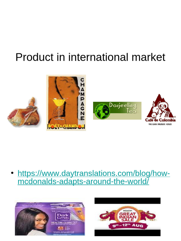 International Product Strategy Insights | PDF | Marketing | Standardization