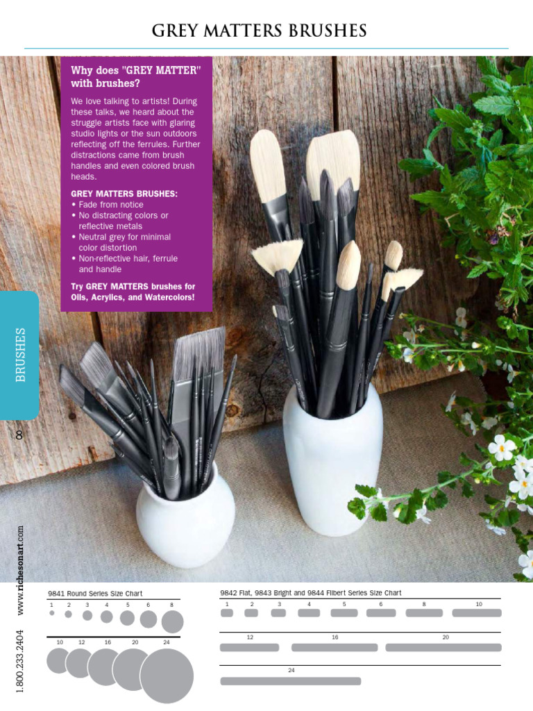 1_brushes | PDF | Oil Painting | Visual Arts