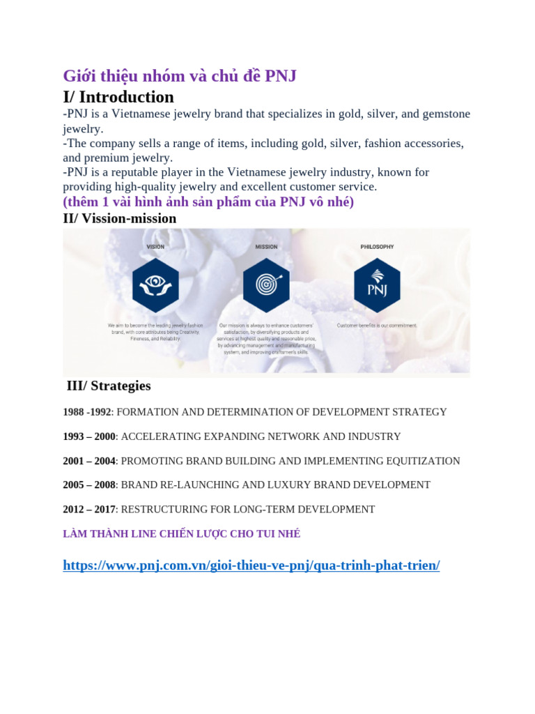 PNJ Overall Ppt | PDF | Brand | E Commerce