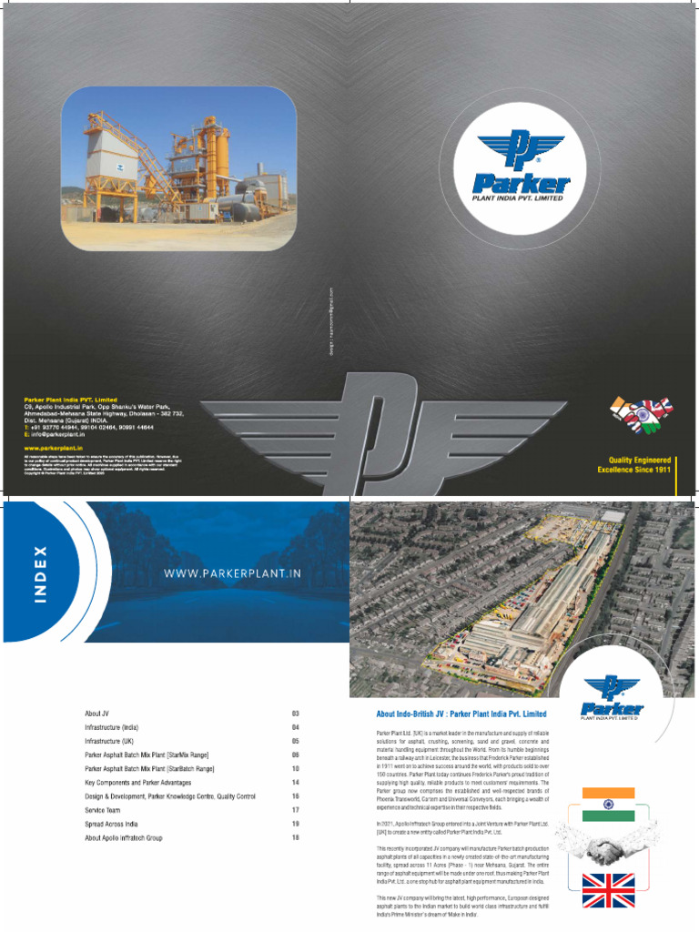 Parker Product Booklet | PDF