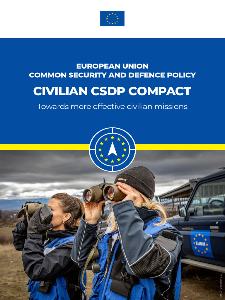 Civilian CSDP Compact Report - 22.05.2023 | PDF | European Union | International Relations