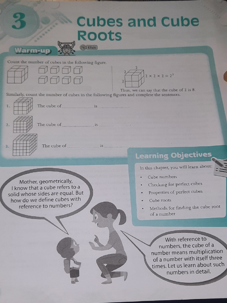 Cube and Cube Roots Class8 | PDF