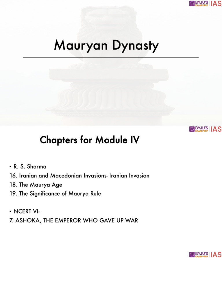 Mauryan Empire: A Historical Overview | PDF | Ashoka