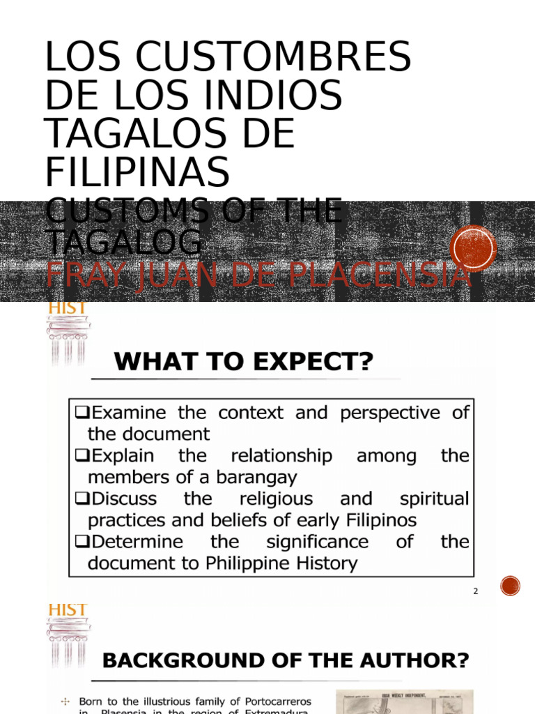 Customs of The Tagalog | PDF