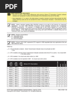 SPN FMI List | PDF | Transmission (Mechanics) | Switch