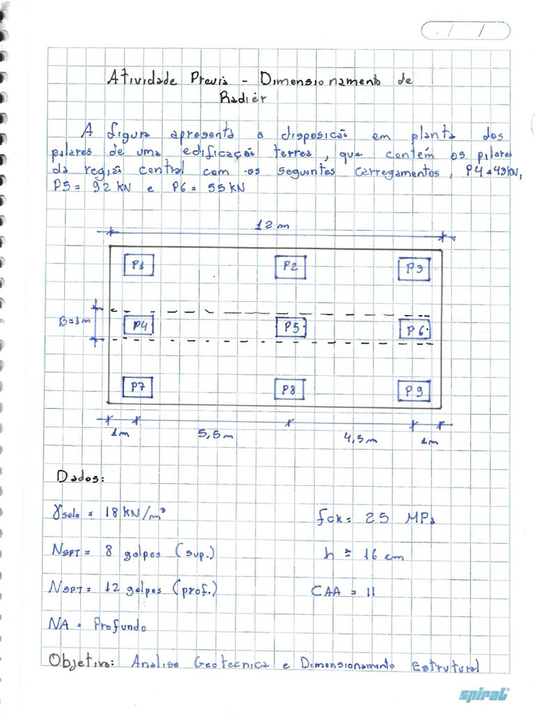 Cálculo de Radier | PDF