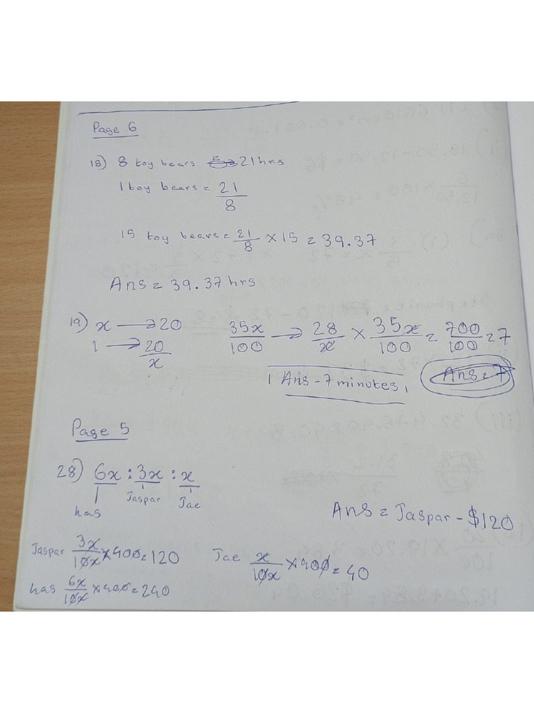 Maths WS | PDF
