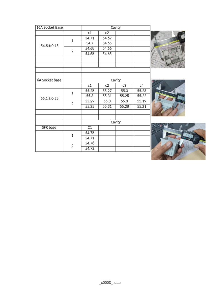 Socket Base Dimensions and Specifications | PDF