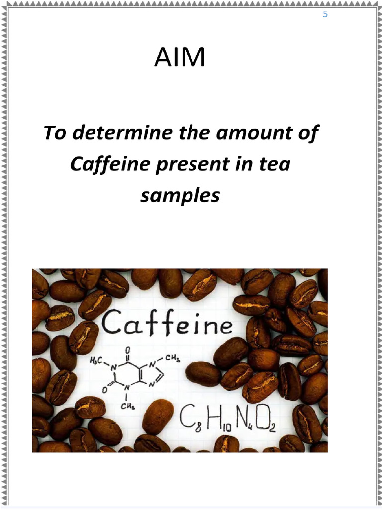 Chemistry Coffee Project | PDF