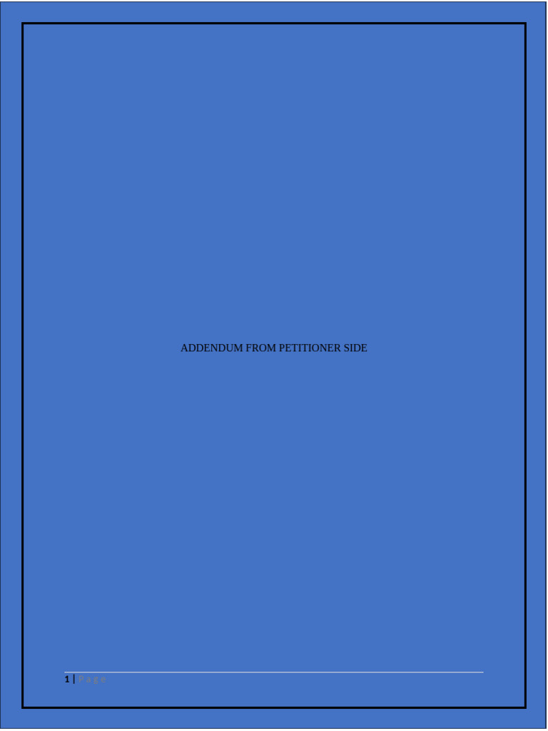 addendum | PDF | Indemnity | Defamation