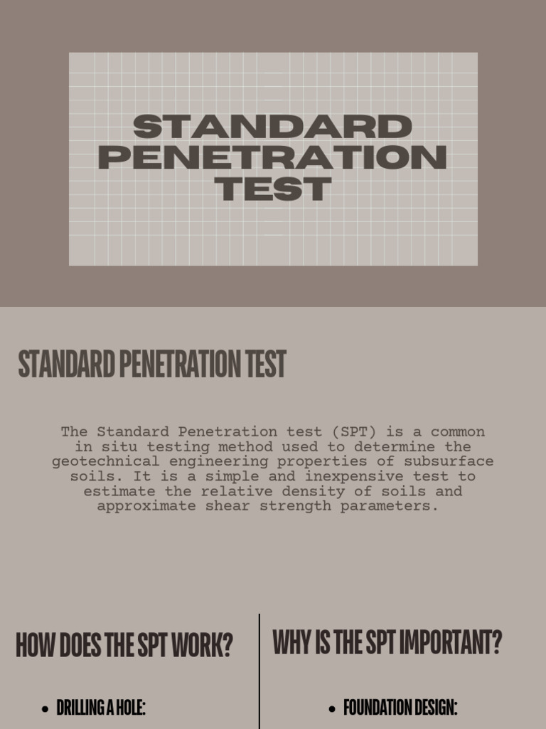 How Does the SPT Work | PDF