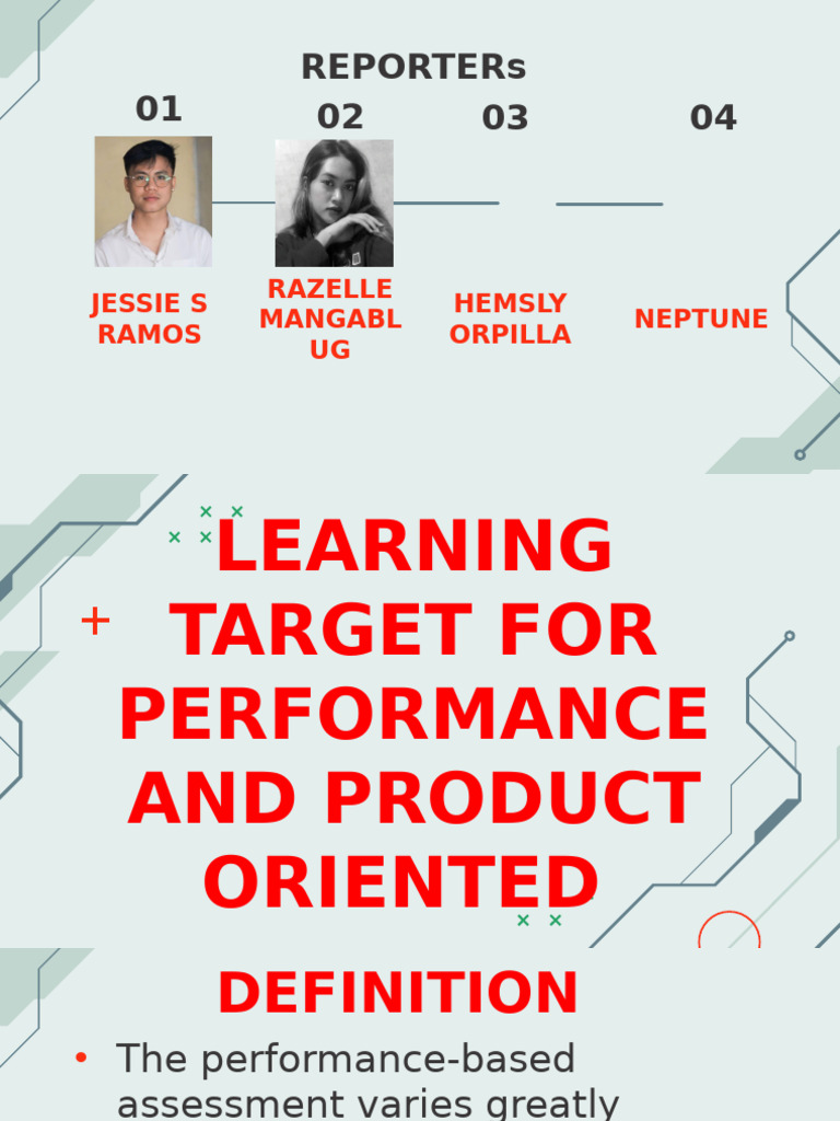 LEARNING-TARGET | PDF | Learning | Attention