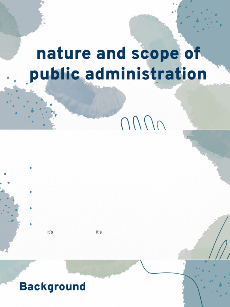 nature and scope | PDF | Public Administration | Liberal Arts Education