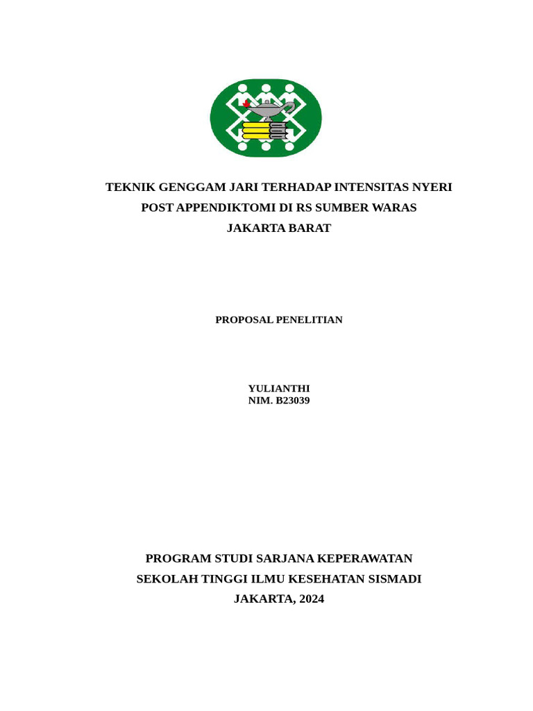 Revisi 5 - BAB I, II, III, IV Yulianti BISMILAH ACC-1 | PDF